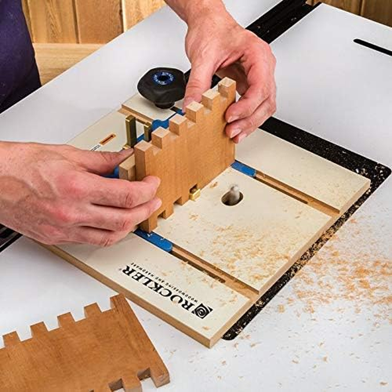 Box Joint Jig | Router Table Box Joint Jig - Finger Joint Indexing Keys ...