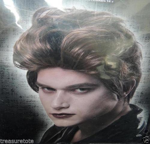 Mens * BROWN VAMPIRE HEARTTHROB WIG * NWT / NIP One Size | eBay