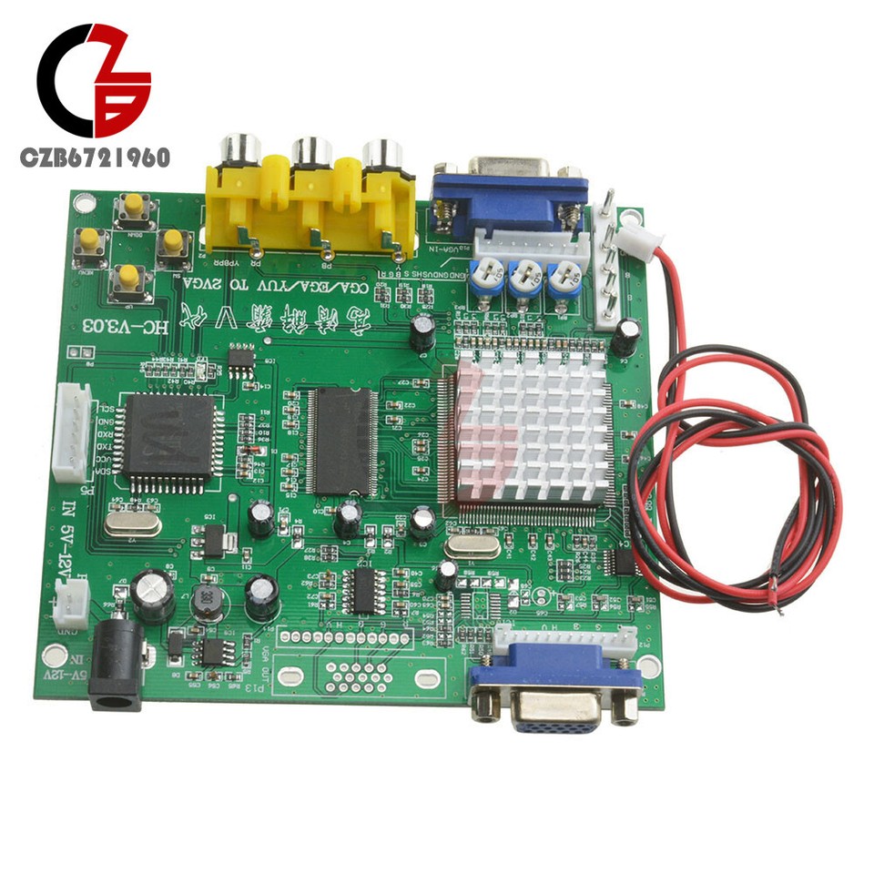 GBS8100/GBS8200 Arcade Game HD Video Converter Board RGB CGA/EGA/YUV to ...