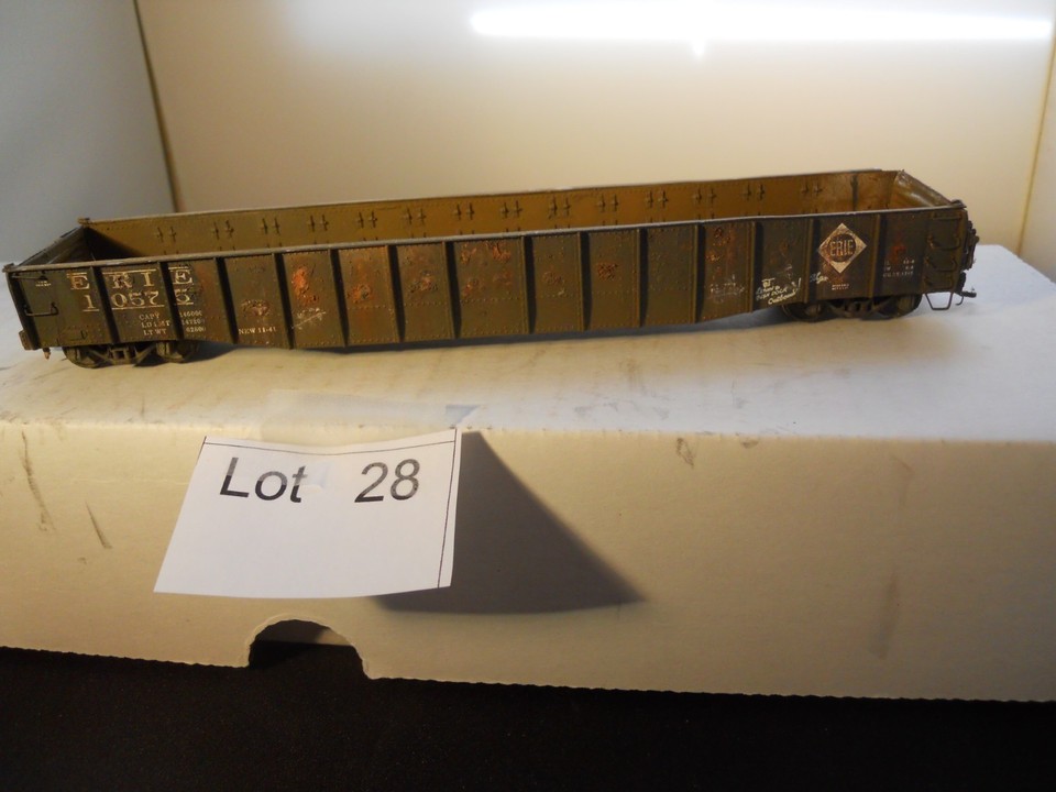 Lot 28: Sunshine Models #5.5 Erie 52'6" Steel Gondola 15 Panel BUILT HO ...