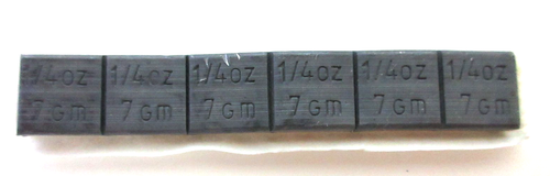 HO SCALE LEAD WEIGHTS 6pcs 1/4oz (7gm) | eBay