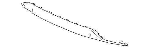 Genuine Honda 2015-2016 Honda CR-V - Garnish Rear Bumper (Lower) 71510 ...