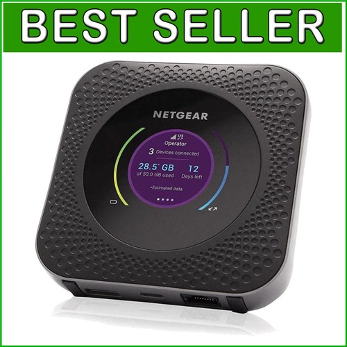 Portable Nighthawk M1 WiFi Router – Connects 20 Devices, 1Gbps Download ...
