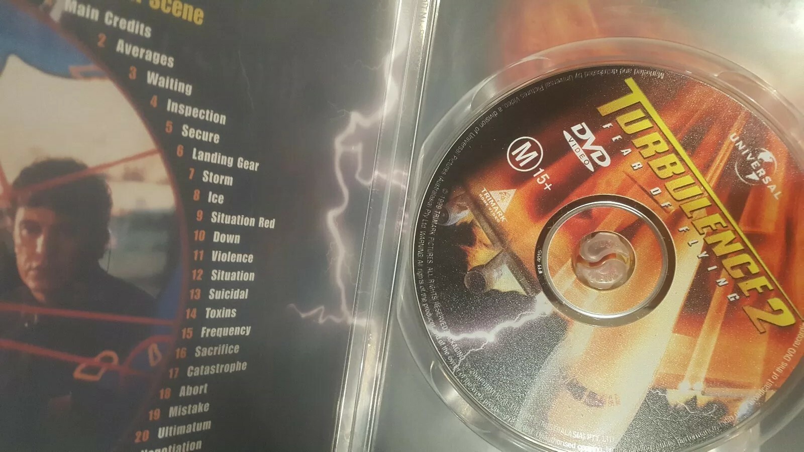 TURBULENCE 2 FEAR OF FLYING RARE DVD CRAIG SHEFFER TOM BERENGER ...