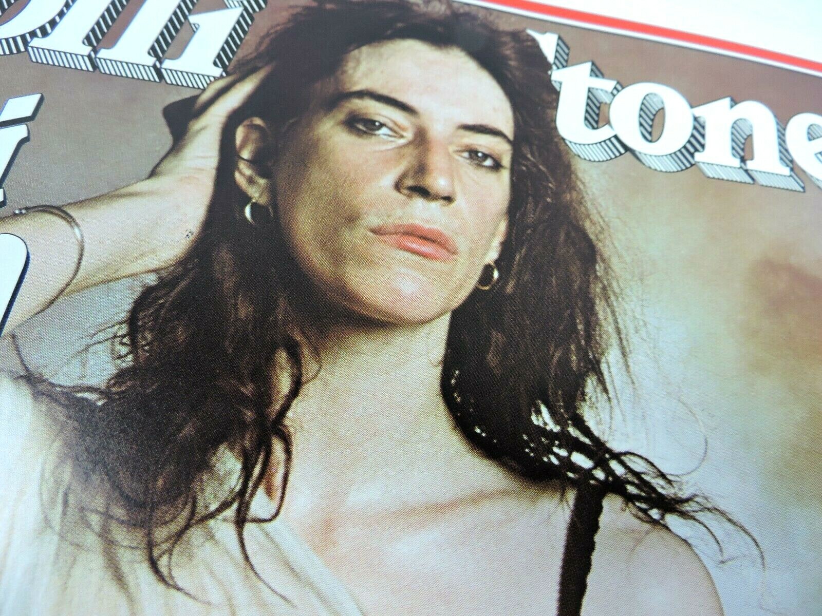 Rolling Stone Mick Jagger Cover Print Art 1978 Rock Music Patti Smith ...