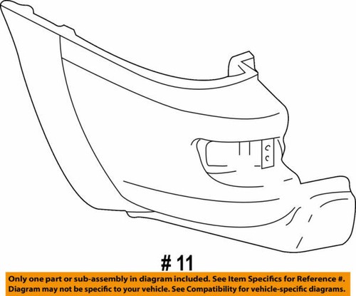 52152-35900 Toyota Extension, rear bumper, rh 5215235900, New Genuine ...