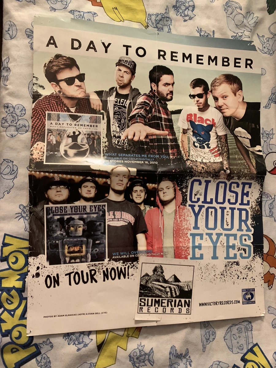 Poster A Day To Remember Adtr