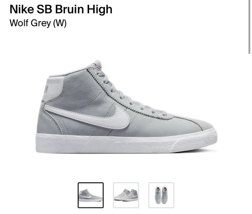 Nike SB Bruin High Wolf Grey-12.5W | eBay