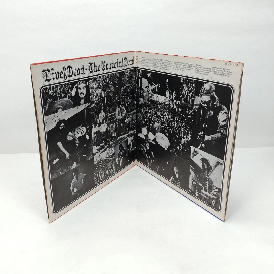 Grateful Dead live/dead double vinyl record vg+/vg+ ws1830 | eBay