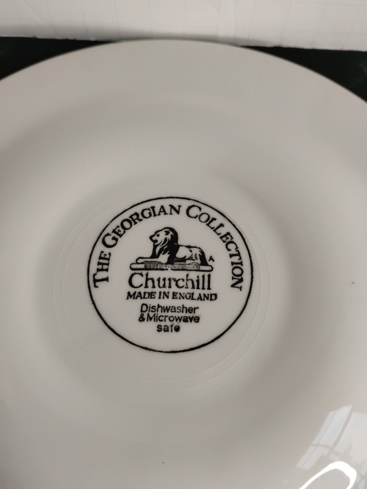 Churchill The Georgian Collection Finlandia Salad Plate Lot of Four | eBay