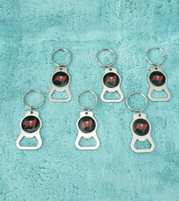 Tampa Bay Buccaneers key chain with bottle opener lot of 6 | eBay