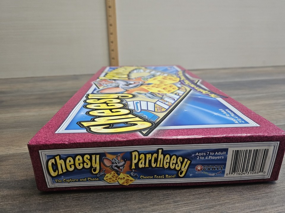 Cheesy Parcheesy Board Game Capture Cheese Race Winning Moves 2005 | eBay