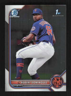 Robert Dominguez 2022 Bowman Chrome Prospects New York Mets #BCP-51 | eBay