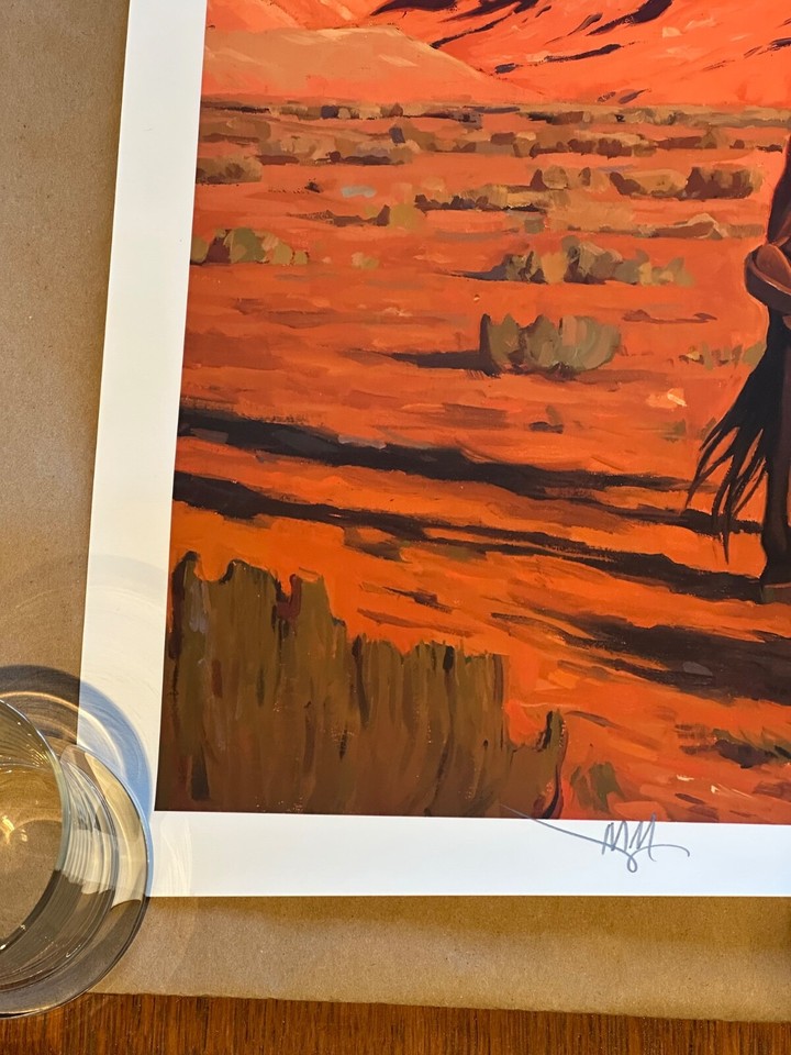 Mark Maggiori Print The Vermillion Trail 30"x40" Signed and Numbered ...