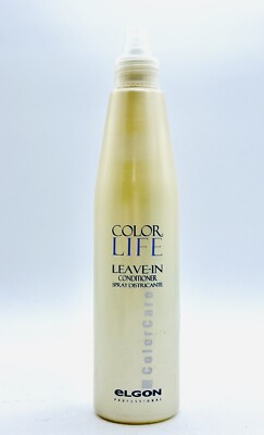 Elgon Professional Color Life Leave-in Conditioner Spray 10.1 Fl Oz ...
