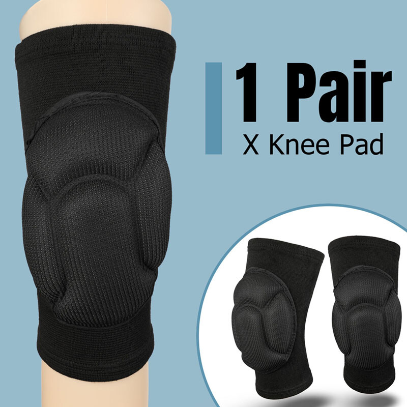 Pair Professional Construction Gel Knee Pads Safety Leg Protectors Work ...