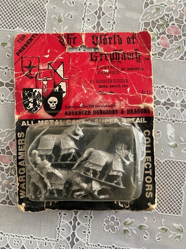 Vintage Wolf of Greyhawk Mounted Knights TSR | eBay