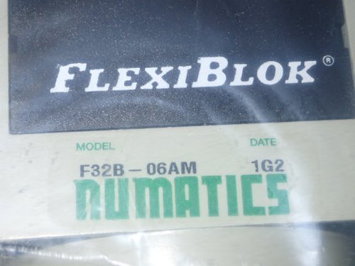 NEW NUMATICS 71007,VS32-06,F32B-06AM 1G2 FLEXIBLOCK LOCKOUT VALVE ...