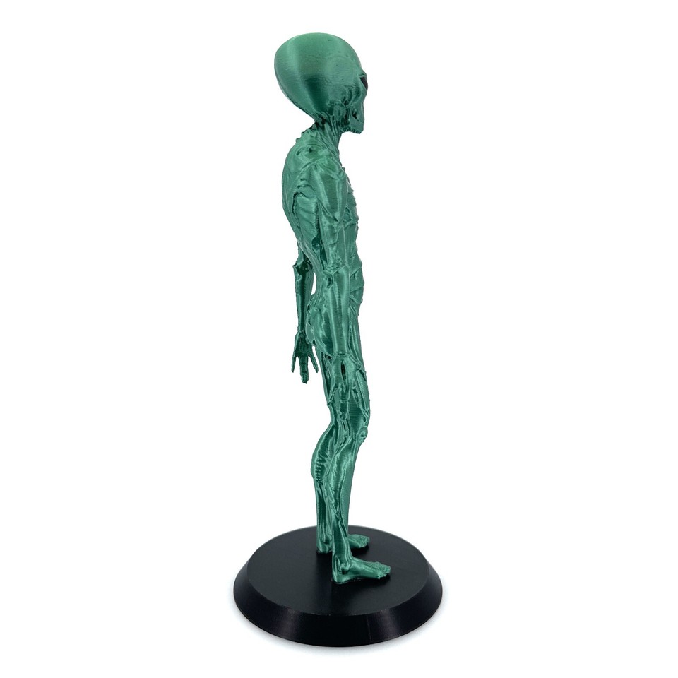 Insectoid Alien Figurine 3D Printed | Mantis Entity Full Body Statue ...