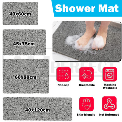 Hydro Wonder Super Comfy Shower Mat Non Slip Never Stains or Blocks ...