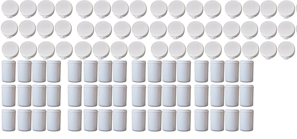 Tamper Proof Containers & Lids 450ml Snap Secure Plastic Pots PP Push ...