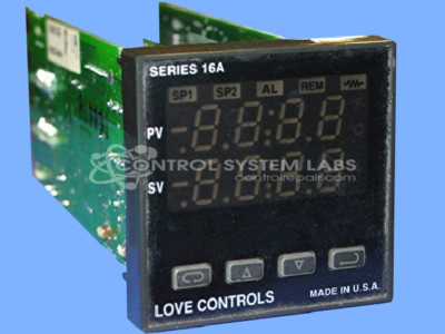 ** Repair Evaluation Only ** Love Controls 16A2111 16A 1/16 DIN ...