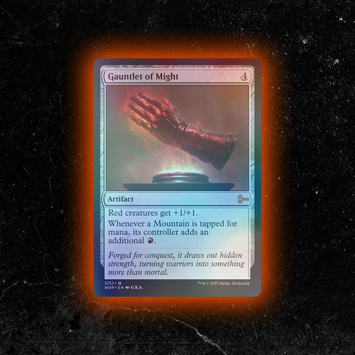FOIL - Gauntlet of Might - Custom Magic: The Gathering Card - High ...