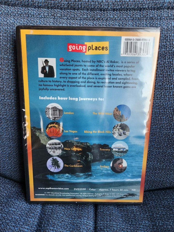 Going Places - The Entire First Season - DVD NEW Sealed - Al Roker ...