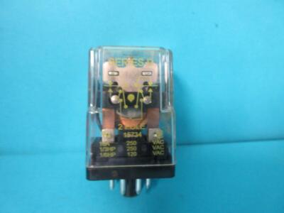SQUARE D CLASS 8501 TYPE KP12V20 SERIES D 2-POLE 8-PIN MALE RELAY 15734 ...