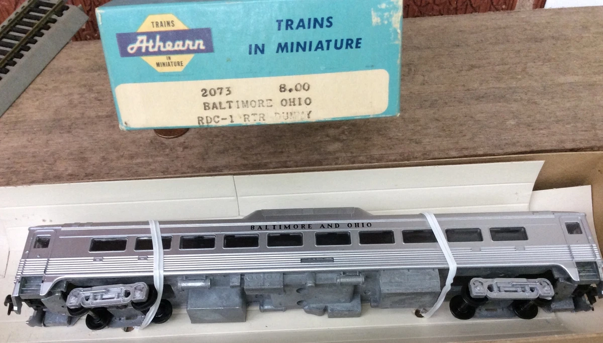HO Scale Athearn RDC-1 RTR Dummy kit NOS passenger cars resende.rj.gov.br