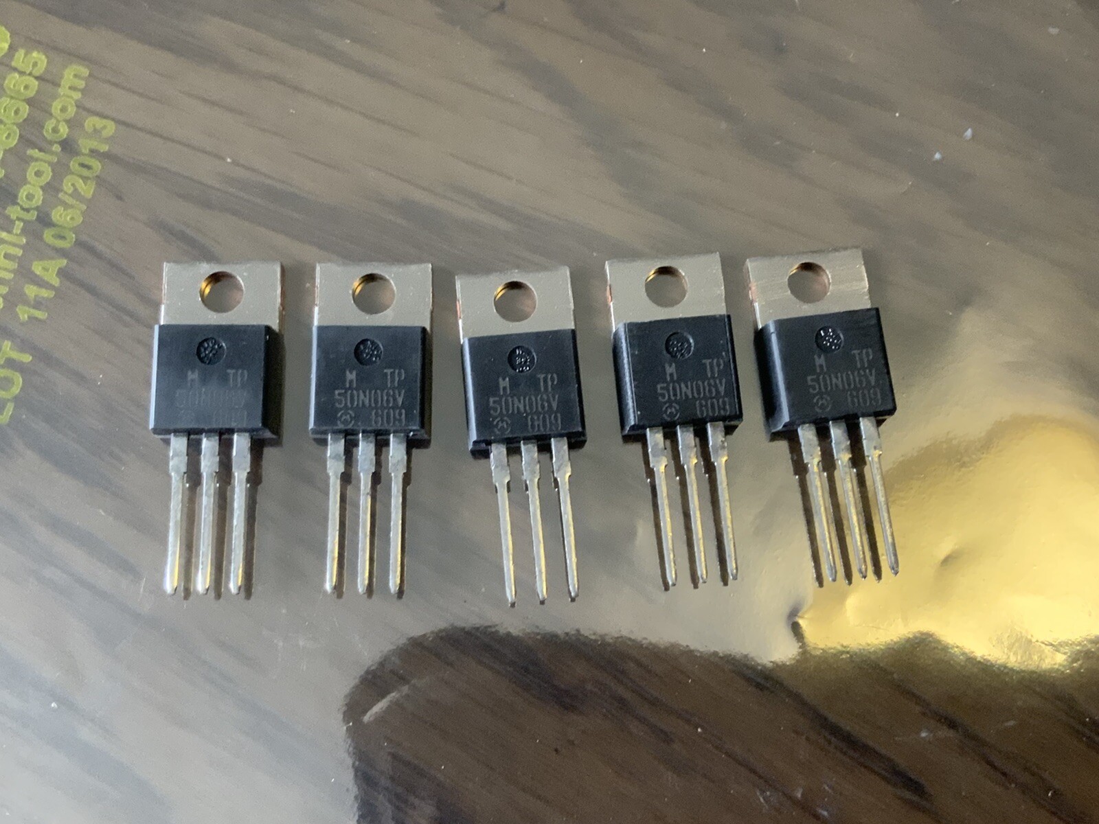 Lot of 5 MTP50N06V / MTP50N06 / 50N06 / Transistor NEW | eBay