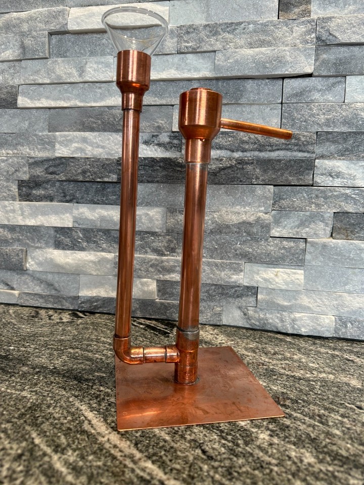 Handcrafted Copper Proofing Parrot Heads for Air Still With Funnel | eBay