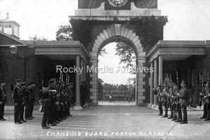 Rfl-91 Changing Guard, Forton Military Barracks Nr Gosport, Hampshire ...