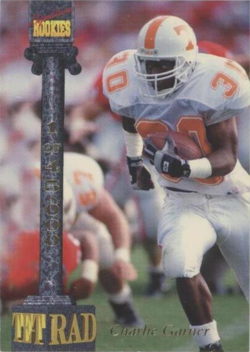 1994 Signature Rookies Tetrad - Charlie Garner #VII /45000 (RC) for ...
