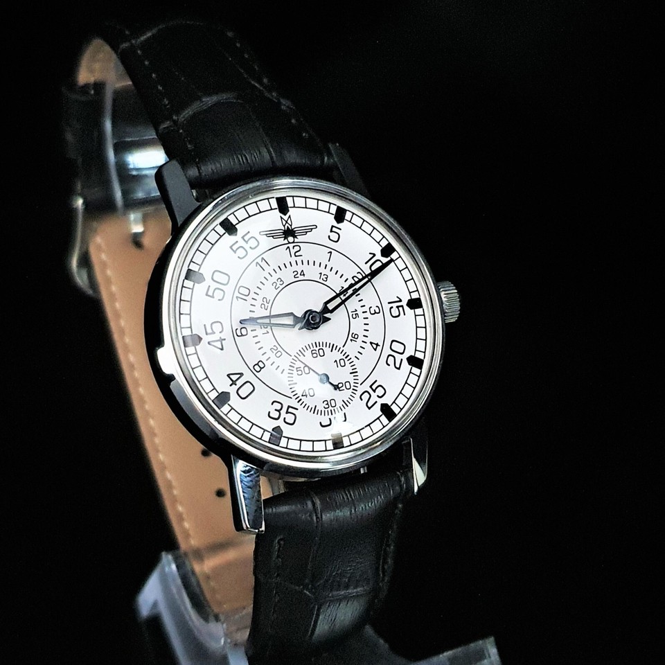 Vintage Watch USSR Pilot Aviation Pobeda Soviet Military Watch ...