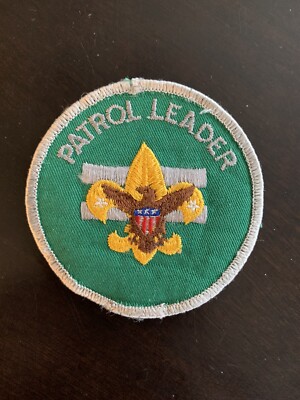 Vintage Patrol Leader Patch BSA Boy Scouts of America Leadership ...
