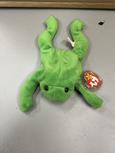 Ty Beanie Babies Legs. 1993 Frog Retired Mint Condition w/Tags. 100% ...