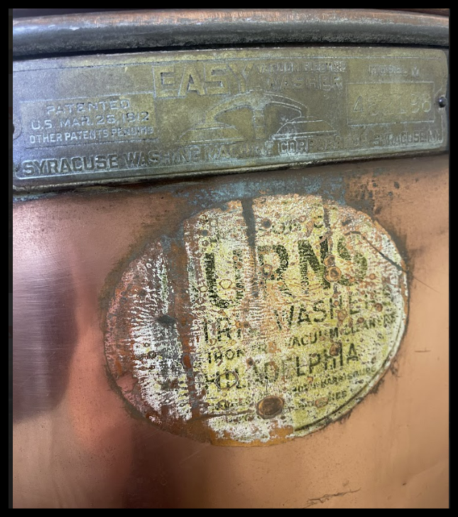 Antique Easy Copper Ringer Washer Early 1900's | eBay
