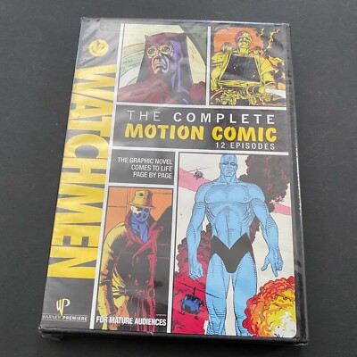 Watchmen: The Complete Motion Comic (DVD) NEW 883929062225| eBay