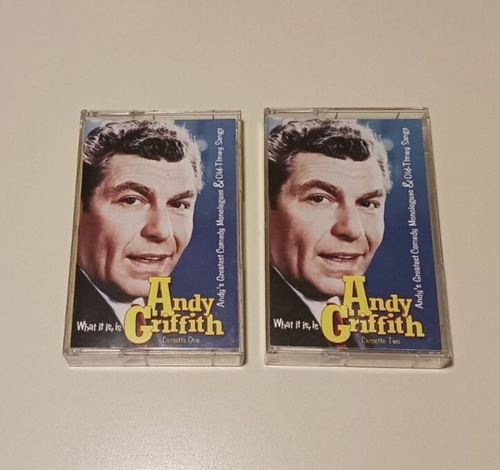 What It Is, Is Andy Griffith Double Cassette Comedy Monologues & Old ...