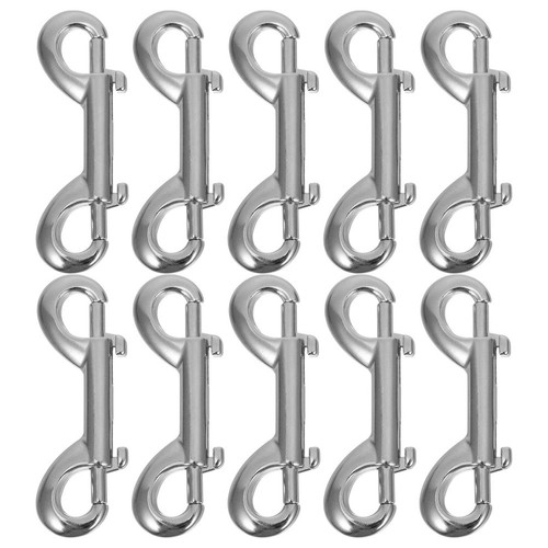 10 Pcs Dog Chain Fasteners Detachable Swivel Snap Hooks Leash Hanger ...