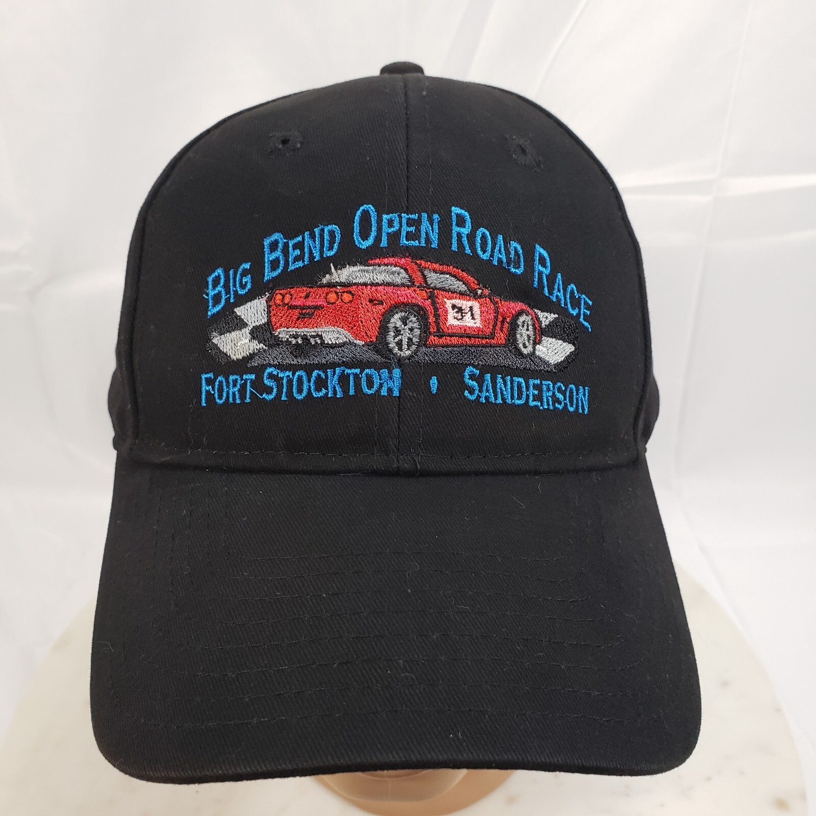 Big Bend Open Road Race Hat Race Car Graphic Cap Blac… - Gem