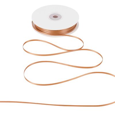 1/8" Terracotta Satin Ribbon Small Thin Ribbon for Crafts Gift Wrapping ...