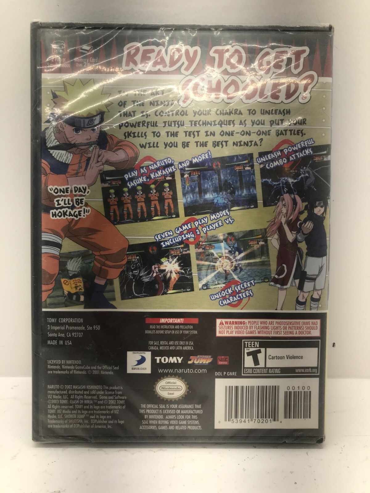 Naruto: Clash of Ninja (Nintendo GameCube, 2006) for sale online | eBay