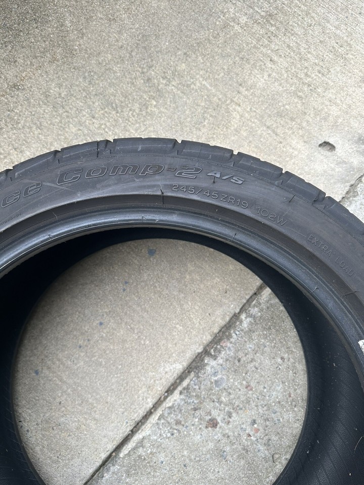 2 BFGoodrich g-Force Sport Comp 2 245/45R19 Tire | eBay