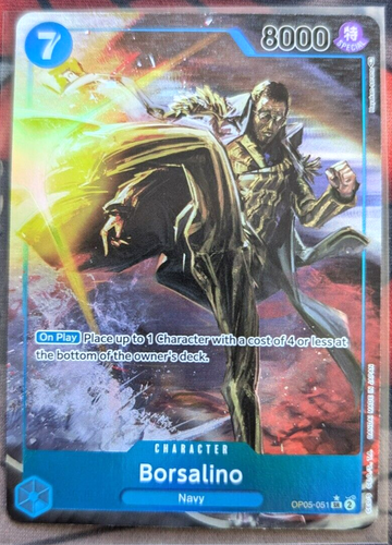 Borsalino OP05-051 Alt Art SR Awakening Of The New Era Near Mint One ...