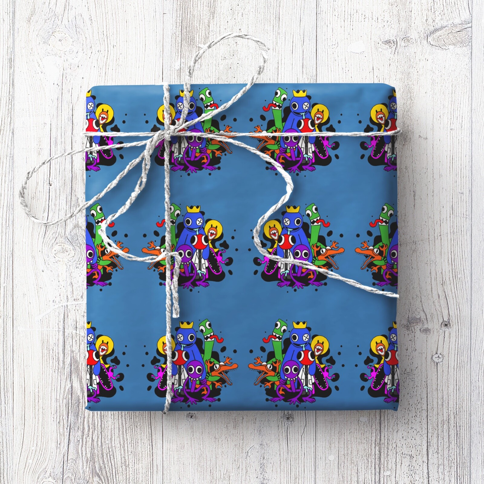 Rainbow Friends Wrapping Paper x 2 Sheets, Gift wrap, Multicolour | eBay