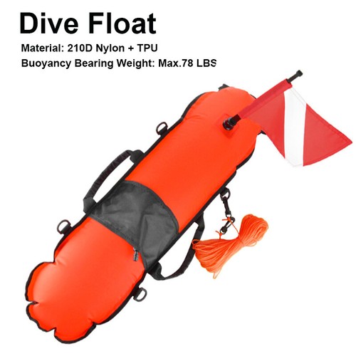 KEEP DIVING Inflatable Float Dive Float Buoyancy Bearing Weight Max.78 ...