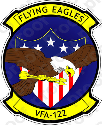 STICKER USN VFA 122 Flying Eagles | eBay