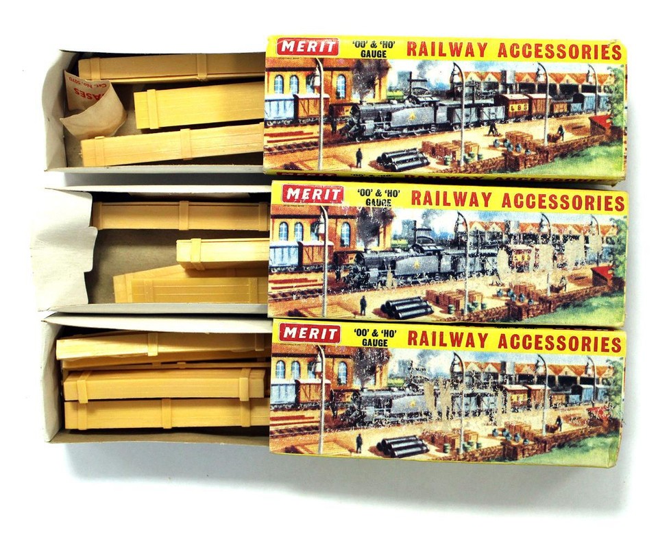 VARIOUS BRANDS 'OO/HO' SCALE LOT OF ASSORTED MODEL KITS/RAILWAY ...